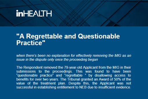 Emerging Issues Highlights 4 - inHEALTH